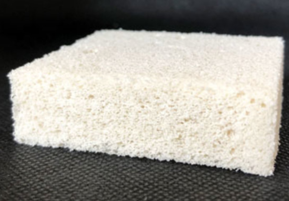 UPCYCLING: Converting shellfish waste into biodegradable non-toxic foam.