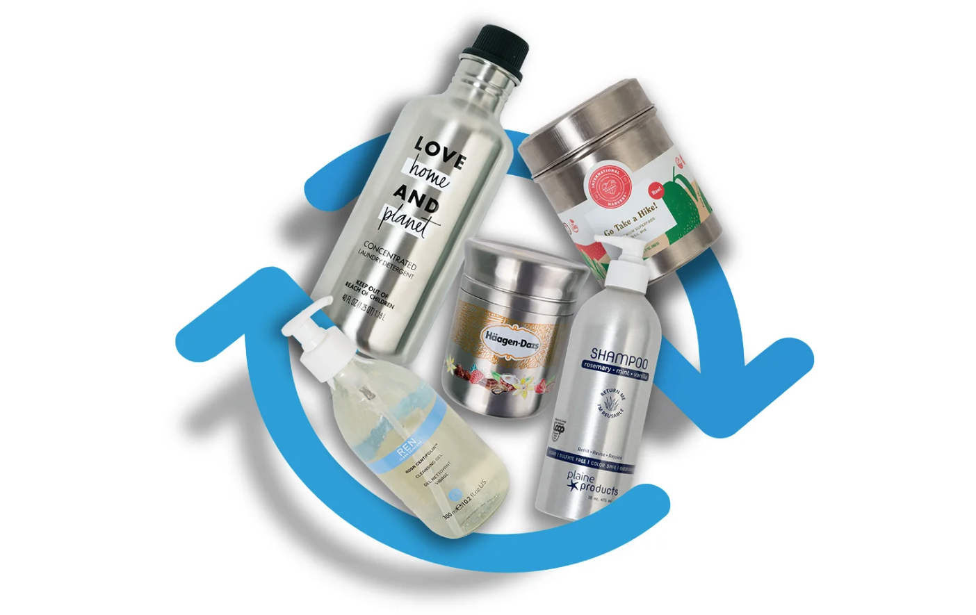 REUSE: The future is refillable.