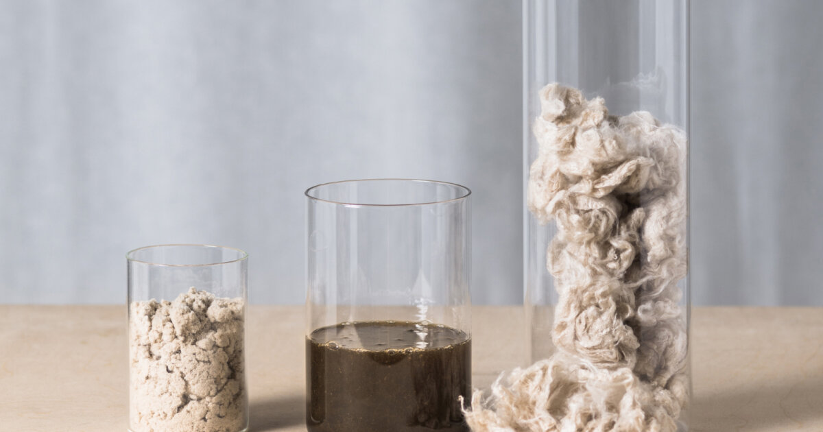 CIRCULAR ECONOMY: Rebirth of cotton fibers.