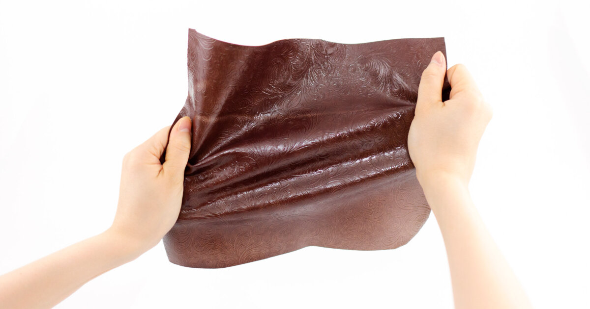 MATERIALS: Faux And Leather Made From Food Waste.