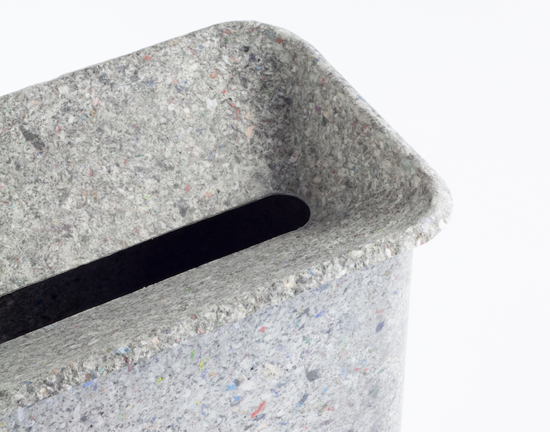 RECYCLING: Paper Bin Made From Paper.