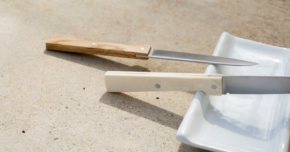 CREATING AWARENESS: The Cow Bone Kitchen Knife.
