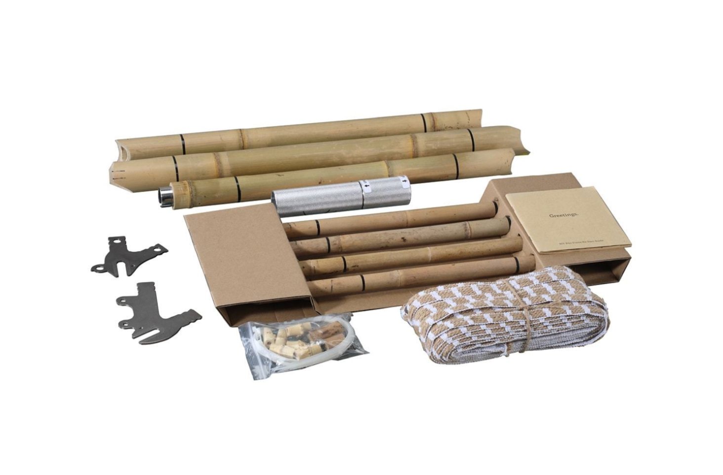 BAMBOOBEE: Bamboo Bike Building Kit.